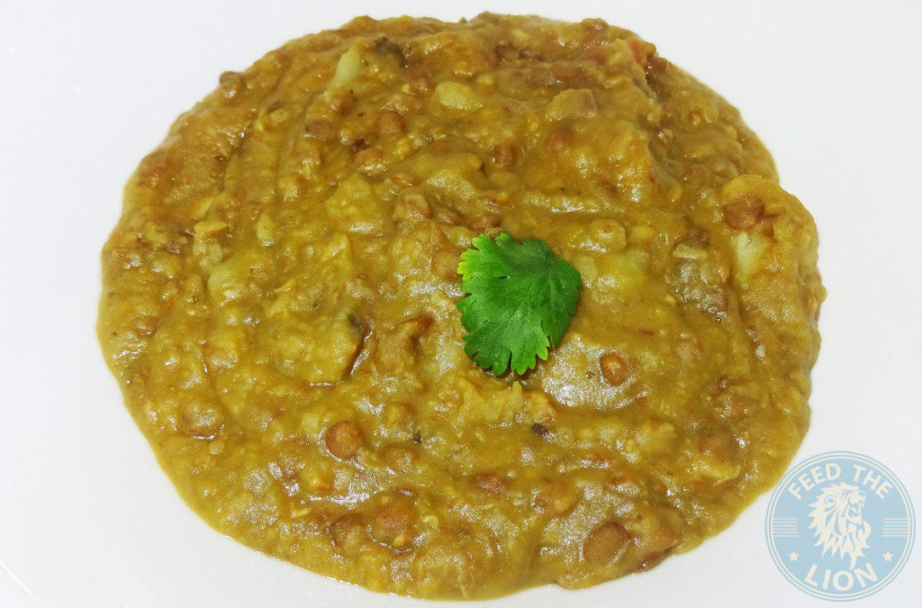 Dhall - Red & yellow lentils cooked with mixed vegetables, £4.50 - Feed ...