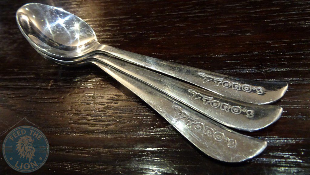 toros london harrow steak house spoon - Feed the Lion