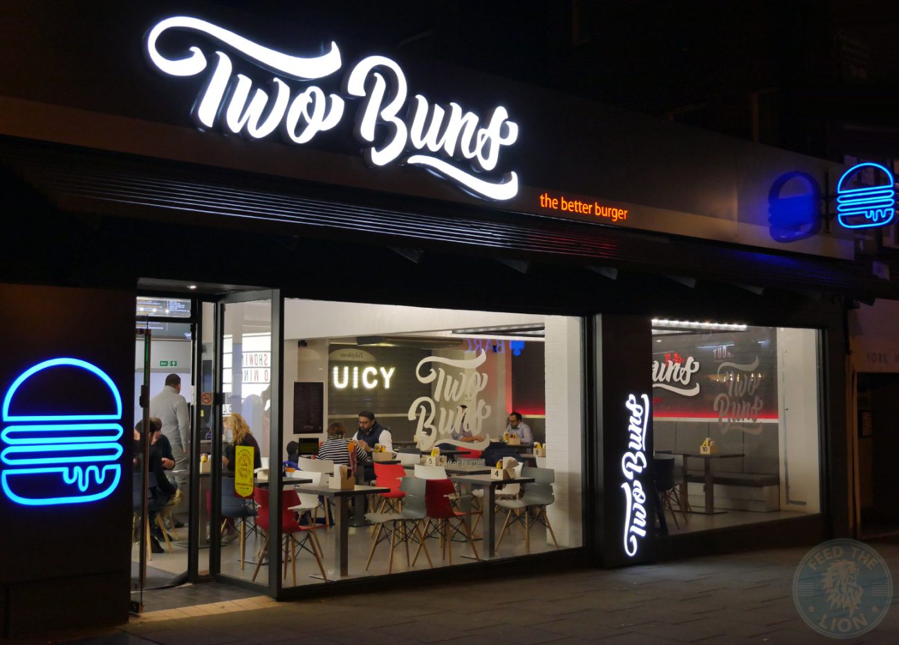 Two Buns (The Better Burger) - Harrow - Feed the Lion