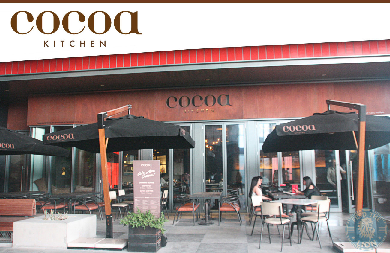 Cocoa Kitchen - Dubai - Feed the Lion