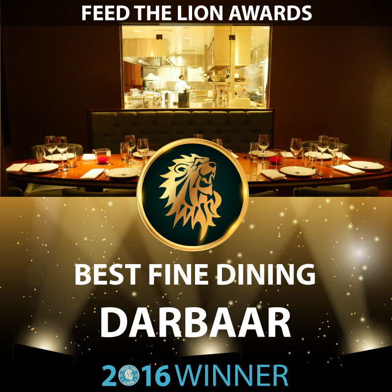 ftl feed the lion halal awards 2016 winners Best Fine Dining Darbaar ...