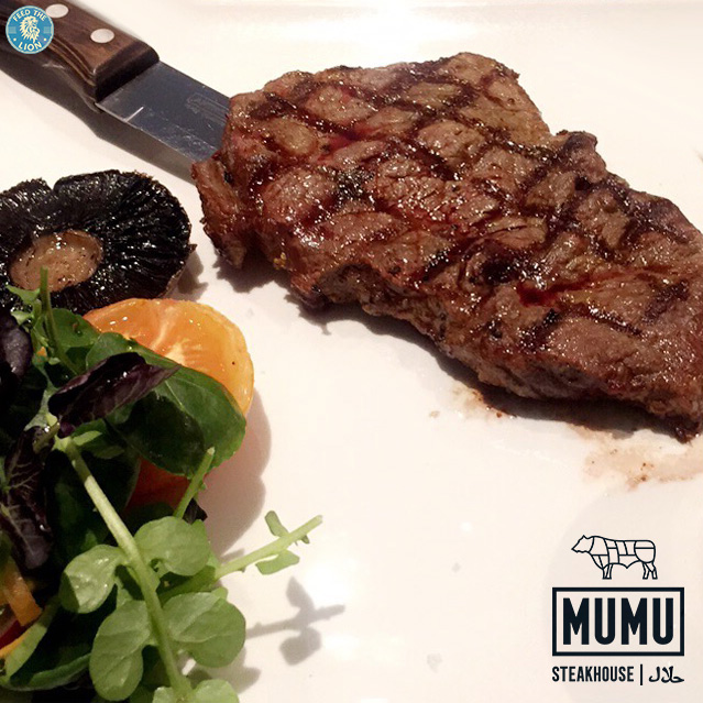 MUMU your way over to this Steakhouse - Feed the Lion