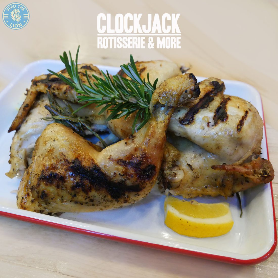 Clockjack (Rotisserie Chicken) - Woolwich - Feed the Lion