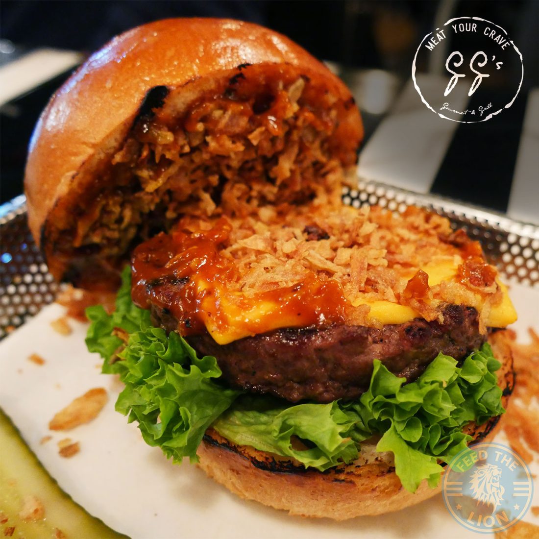GG’s Gourmet & Grill – Hayes burger - Feed the Lion