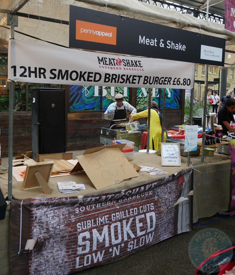 Street Eats Halal Gems Spitafields Market Food Meat & Shake - Feed the Lion