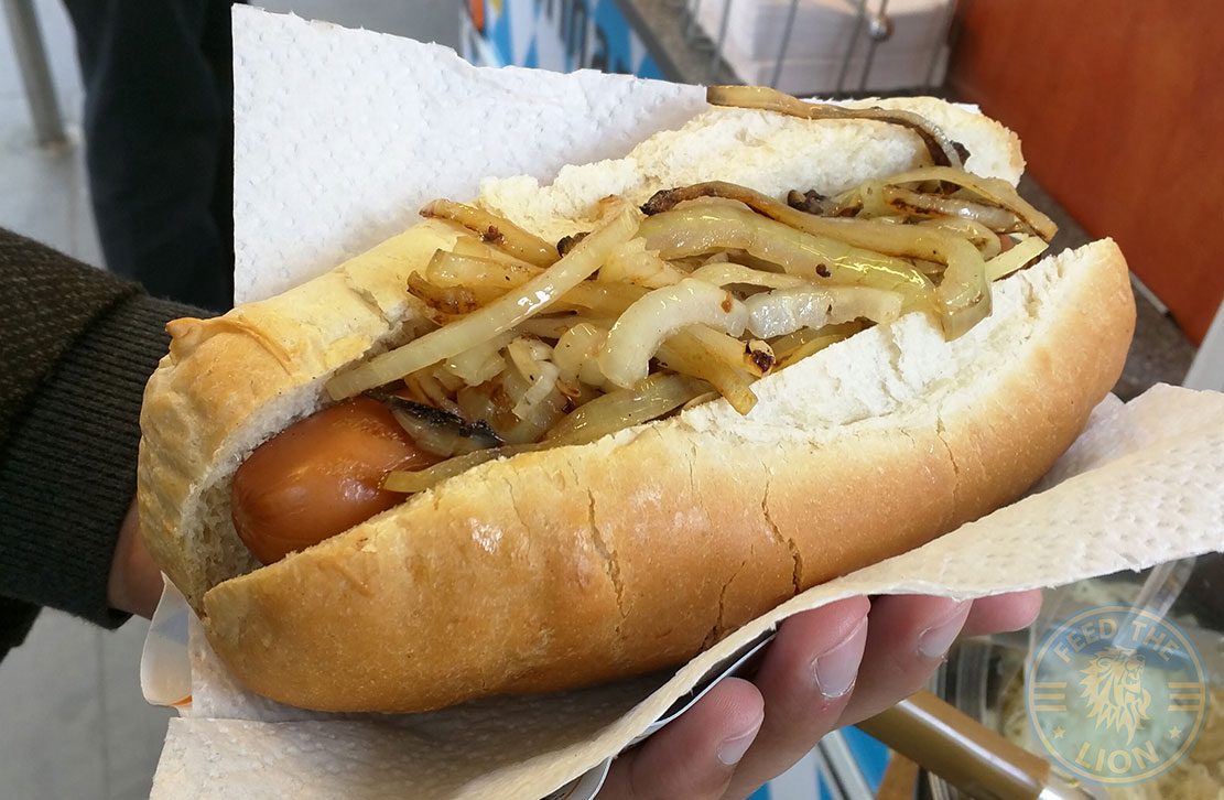 Halal Hot Dogs in Ealing by The Sausage Man - Feed the Lion