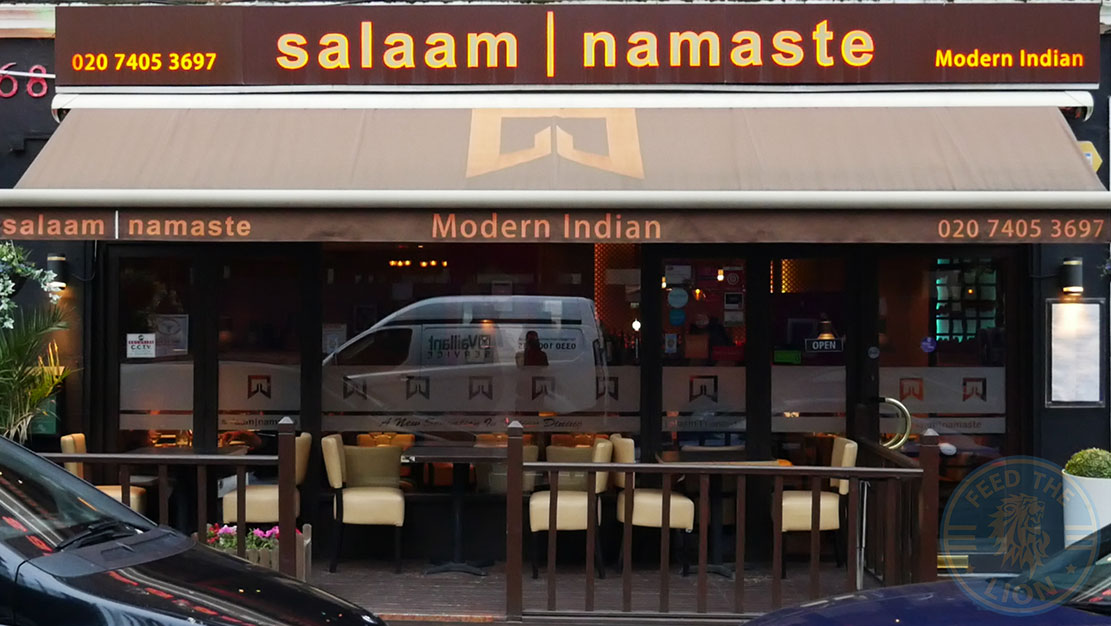 Salaam Namaste (Indian) - Bloomsbury, London - Feed the Lion