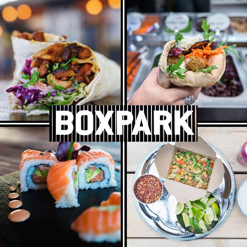 Loads of Halal Food at Boxpark Croydon & Shoreditch - Feed the Lion