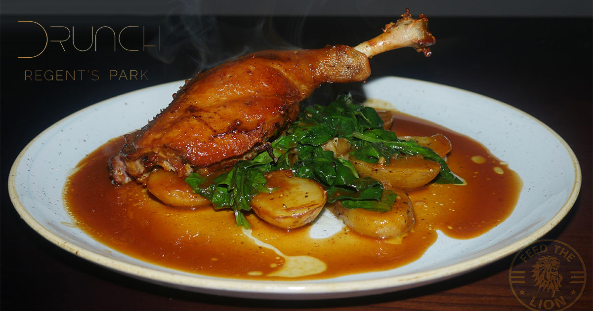 Drunch (New Menu) - Regent's Park, London - Feed the Lion