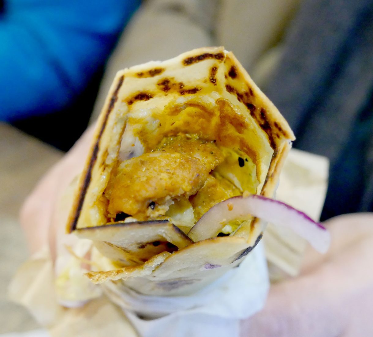 Soho London The Kati Roll Company Indian Halal Roti Paratha - Feed the Lion