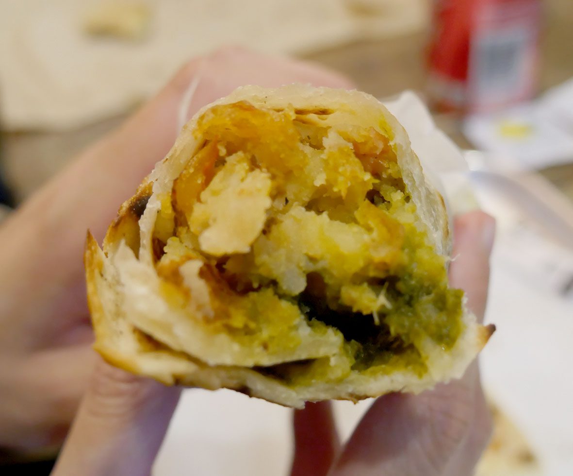 Soho London The Kati Roll Company Indian Halal Roti Paratha - Feed the Lion