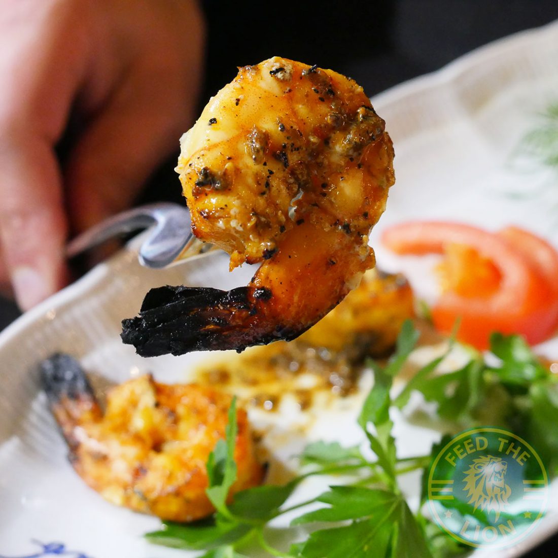 prawn Kookoo grill and seafood halal kebab Persian Middle Eastern Food ...