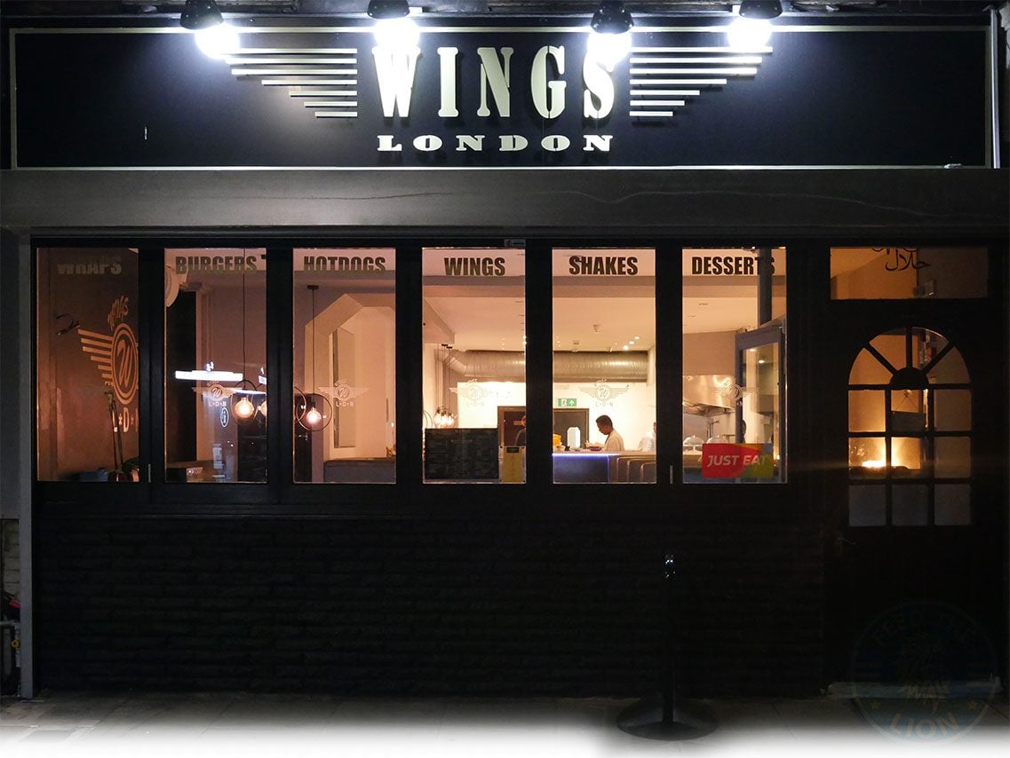Wings London - Hanwell, London - Feed the Lion