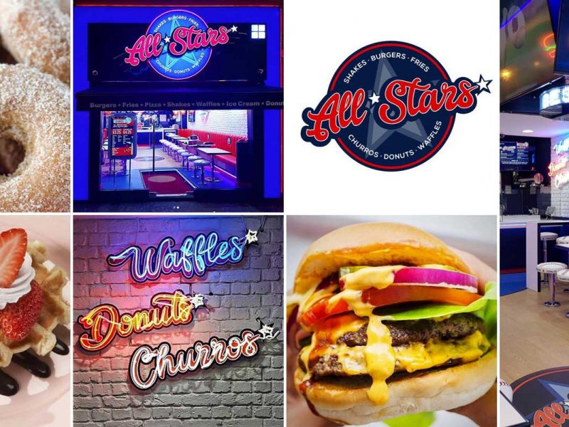 All Stars launch American burgers in Manchester - Feed the Lion