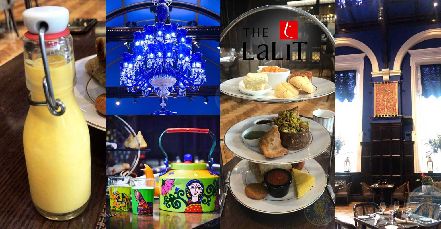 Baluchi pan-Indian afternoon tea at The LaLit London - Feed the Lion