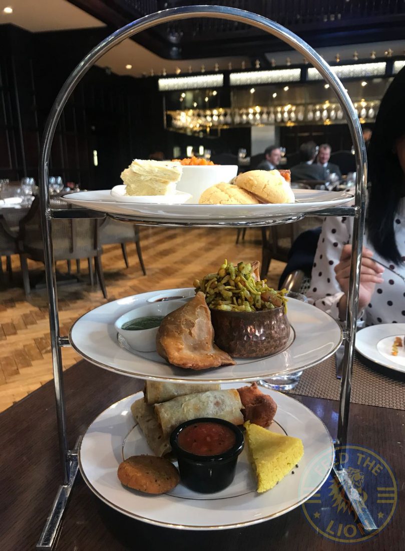 Baluchi pan-Indian afternoon tea at The LaLit London - Feed the Lion