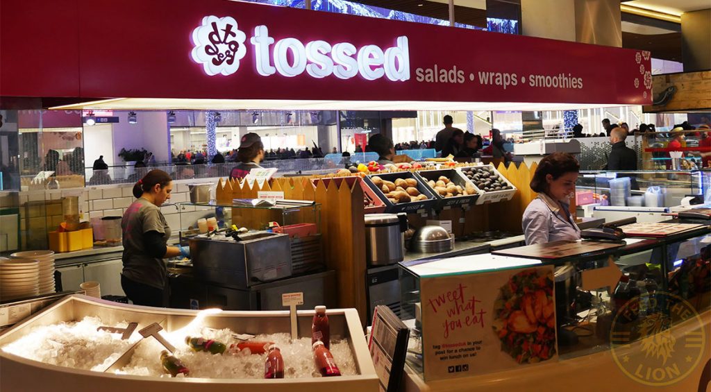Tossed, Westfield, White City, restaurant, Halal, London - Feed the Lion