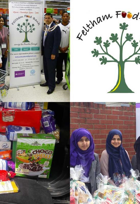 Hounslow's Feltham Food Bank charity group - Feed the Lion