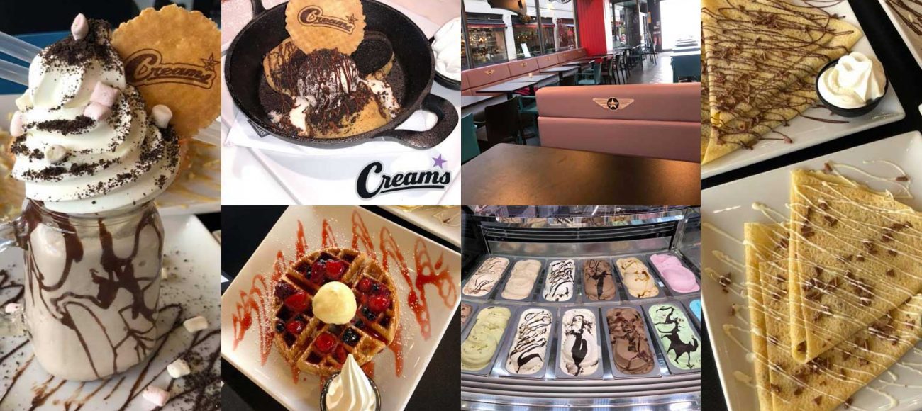 Creams Cafe soft opening today in Leamington Spa - Feed the Lion