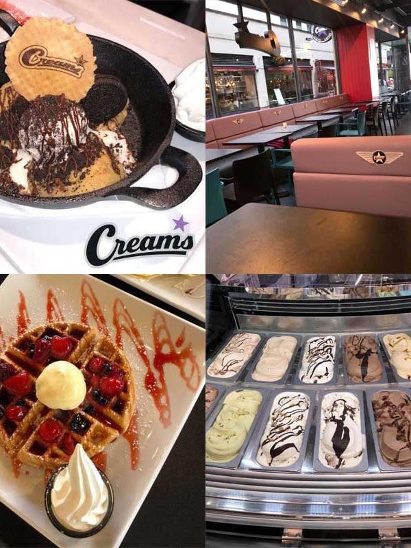 Creams cafe record-breaking Eat Out To Help Out month - Feed the Lion