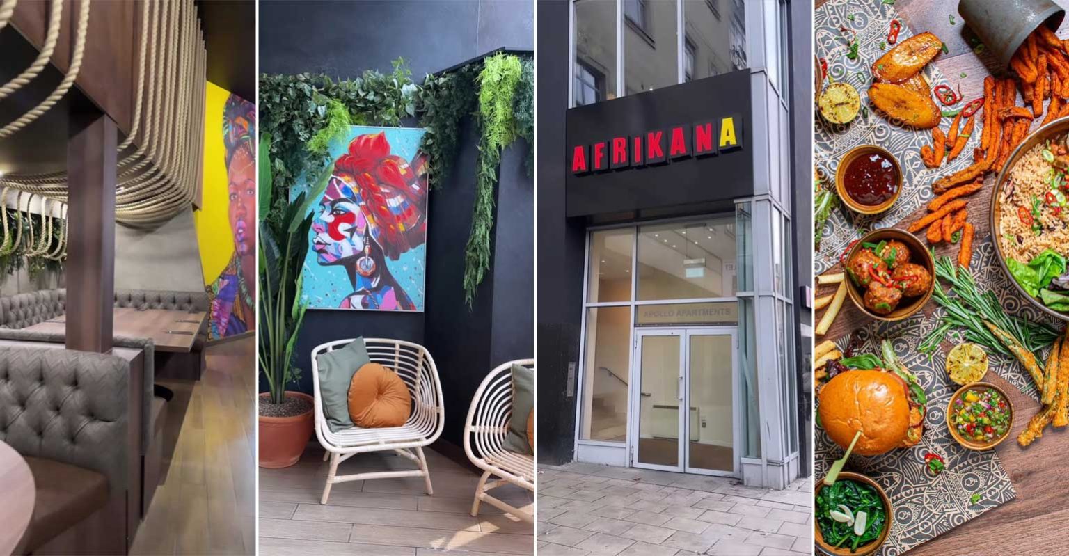 Afrikana launch a double-storey restaurant in Bristol - Feed the Lion