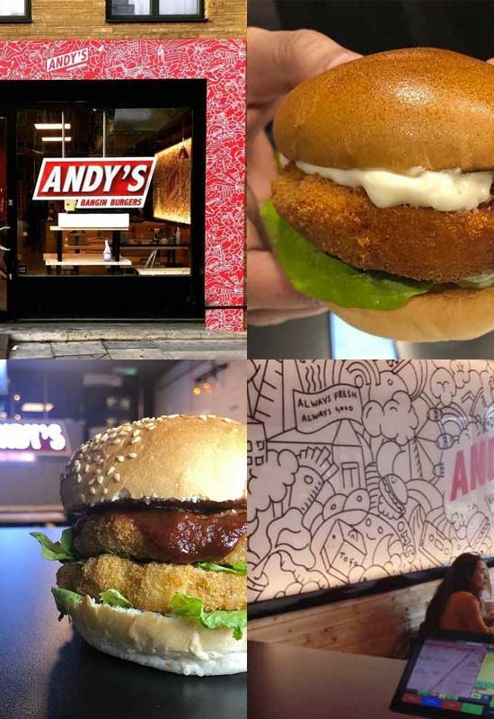 Andy's 'Bangin' Burgers' soft opens in East London - Feed the Lion
