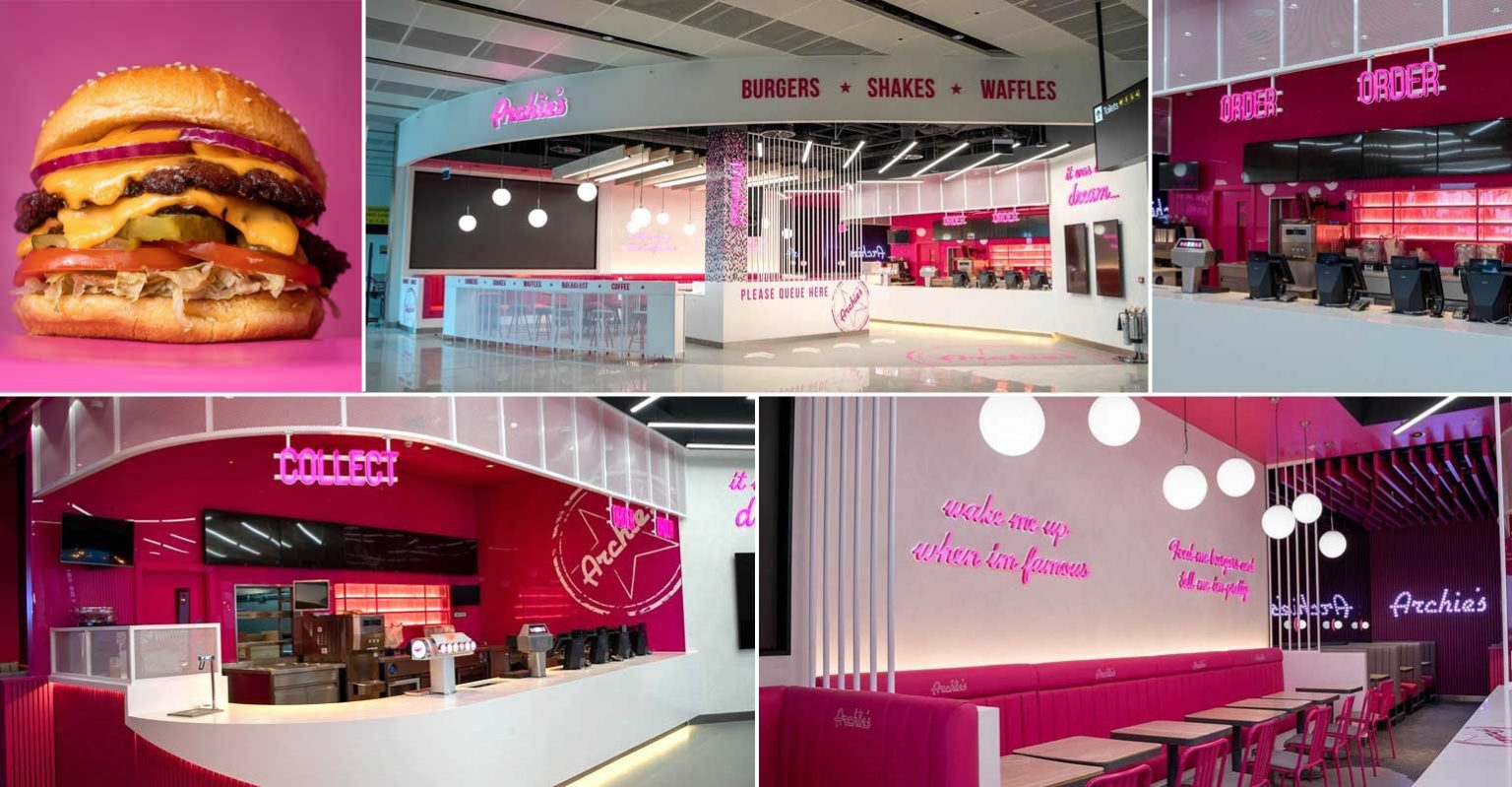 Archies opens defining new branch in Manchester airport - Feed the Lion