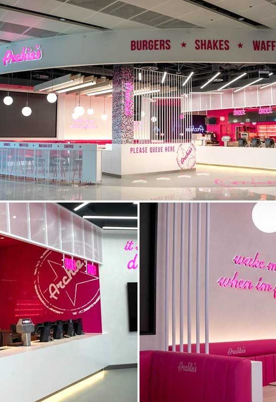 Archies opens defining new branch in Manchester airport - Feed the Lion
