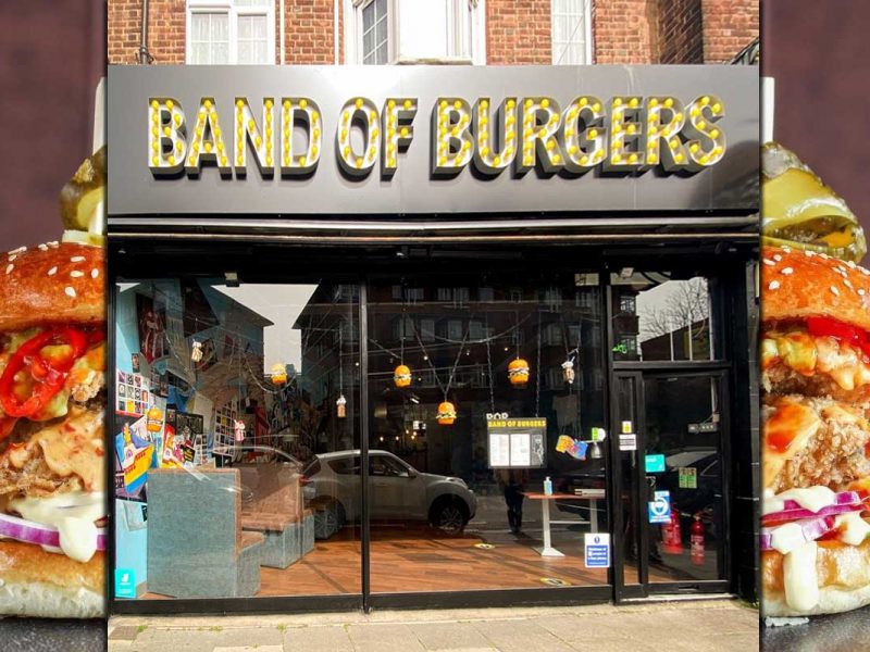 Band of Burgers launch 4th London branch in Southgate - Feed the Lion