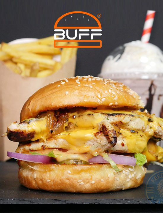 HMC gourmet grill Buff Burgers in Palmers Green, London - Feed the Lion