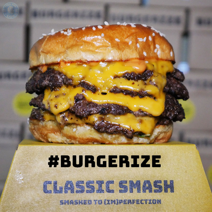 Bradford Burgerize Halal burger takeawy delivery restaurant - Feed the Lion