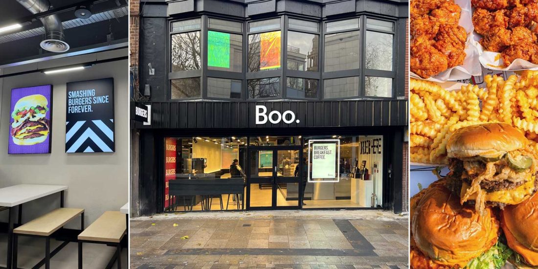 Boo burger opens first franchise site in Preston - Feed the Lion
