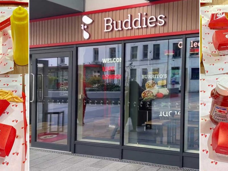 Buddies chicken joint opens in east London's Bow - Feed the Lion