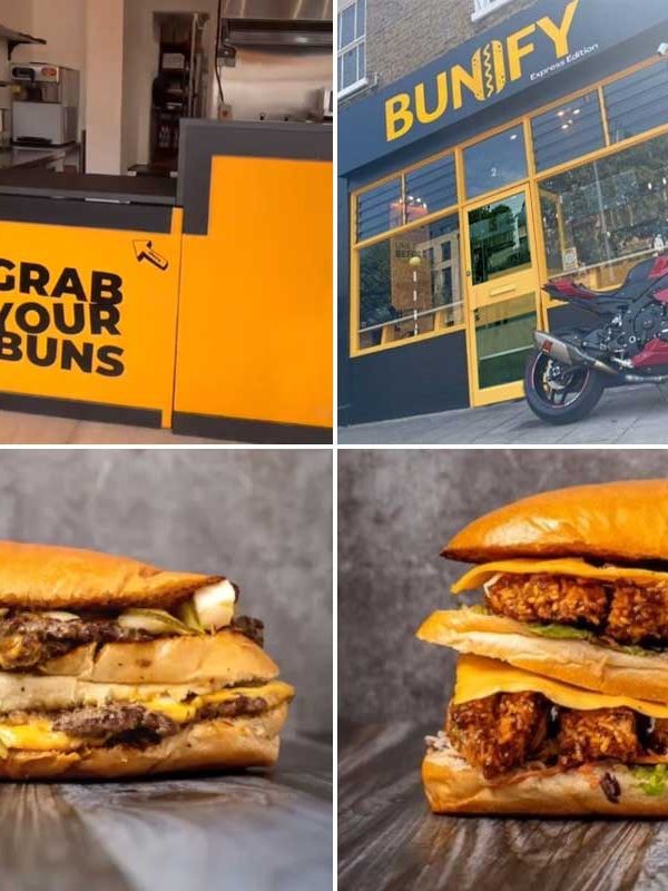 Bunify intro American rolls to London Shepherd's Bush - Feed the Lion