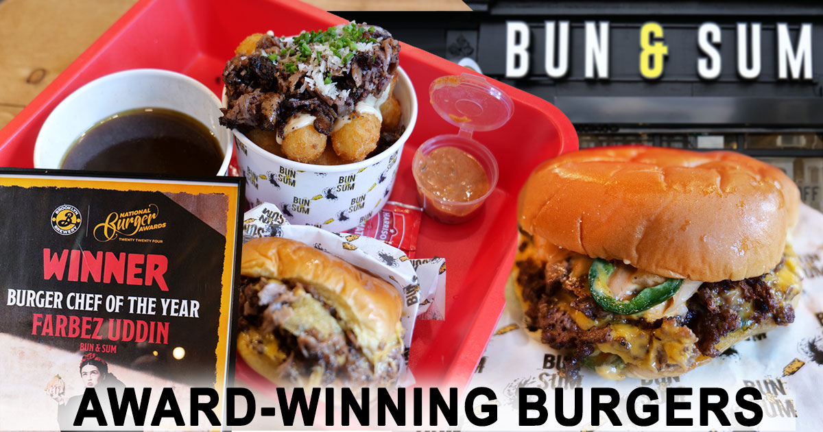 Award-winning Bun & Sum at the top of the UK's Halal burger scene ...