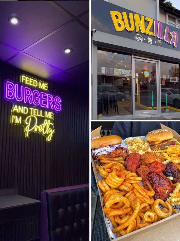 Bunzilla burgers land in Chorlton Manchester - Feed the Lion