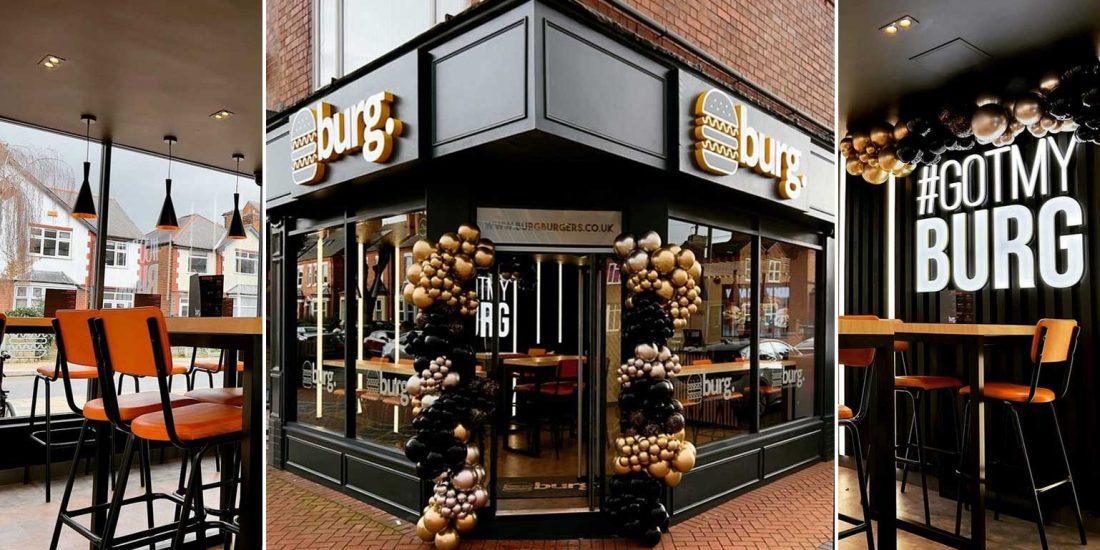 Burg launches third smashed burger site in Nottingham - Feed the Lion