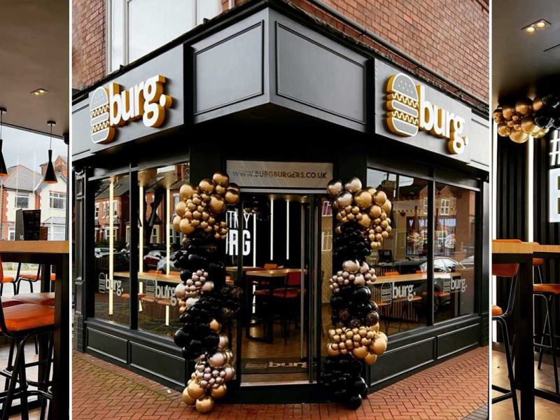 Burg launches third smashed burger site in Nottingham - Feed the Lion