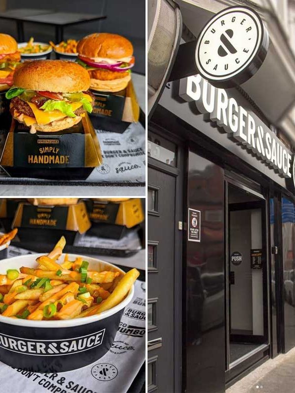 50% off Burger & Sauce debut in Nottingham today - Feed the Lion