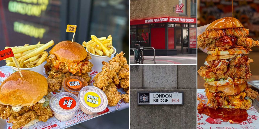 200 free burgers at Butchies London Bridge launch - Feed the Lion