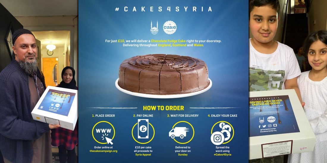 #Cakes4Syria ‘Sell Cakes – Save Lives’ campaign - Feed the Lion