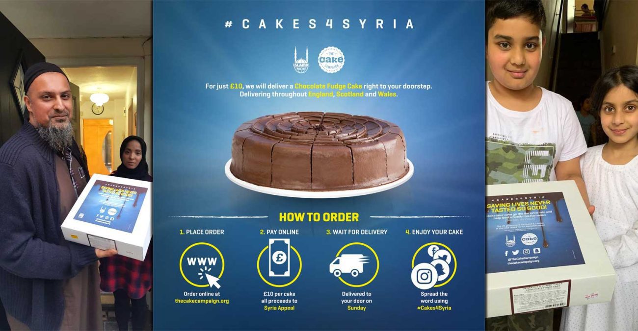 #Cakes4Syria ‘Sell Cakes – Save Lives’ campaign - Feed the Lion
