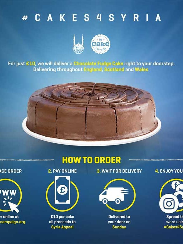 #Cakes4Syria ‘Sell Cakes – Save Lives’ campaign - Feed the Lion