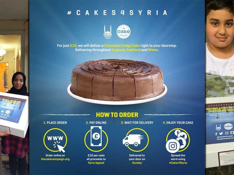 #Cakes4Syria ‘Sell Cakes – Save Lives’ campaign - Feed the Lion