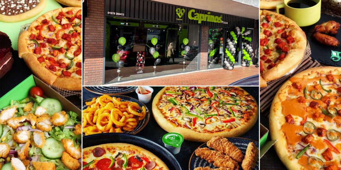 Caprinos pizza launches third Welsh store in Wrexham - Feed the Lion