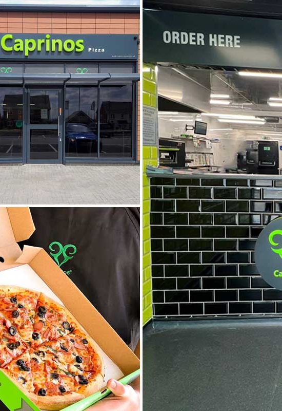 Caprinos Pizza opens 90th UK branch with Cannock launch - Feed the Lion
