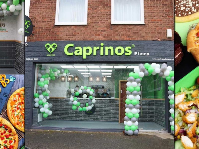 Caprinos Pizza to launch 40th after Birmingham debut - Feed the Lion