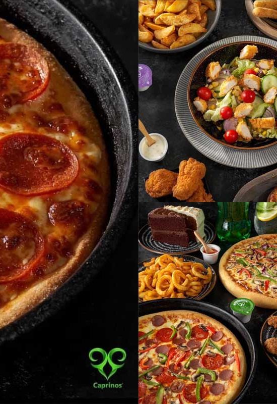 Free pizza at Caprinos launch in London Pinner today - Feed the Lion