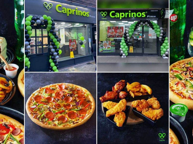 Caprinos pizza marks 2022 with opening in Telford - Feed the Lion