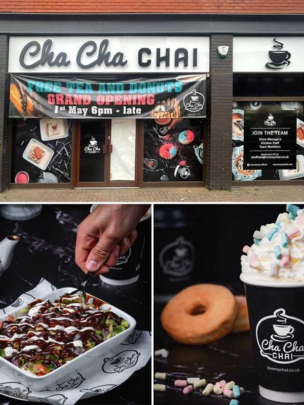 Free tea & donuts at Cha Cha Chai Sheffield opening today - Feed the Lion
